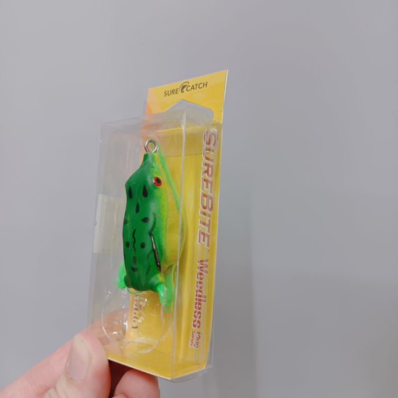 Surecatch Tiny Froggy 48mm/7g surecatch soft frog lure jump frog ...