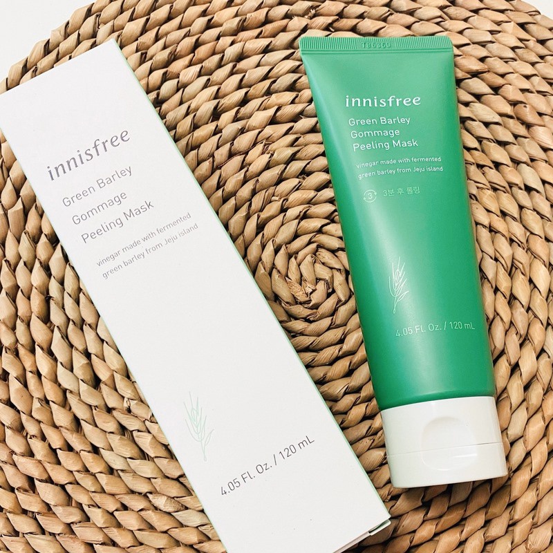 Innisfree Green Barley Gommage Peeling Mask 120ml | Shopee Malaysia