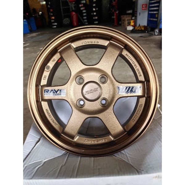 Rpf1 & Te37 Saiz 14 pcd100 viva/saga/myvi | Shopee Malaysia