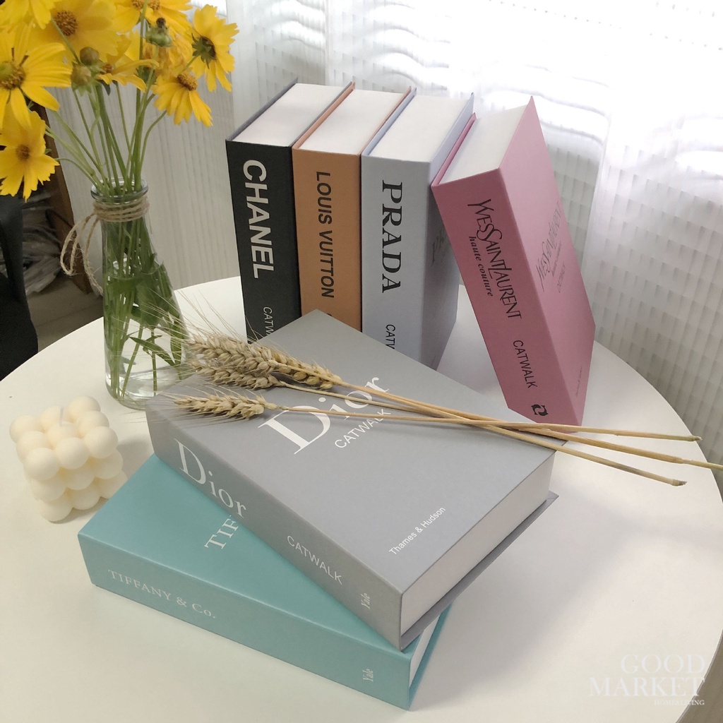 [ 50 Design ] Modern Ins Simple English Folding Fake Book Decoration ...