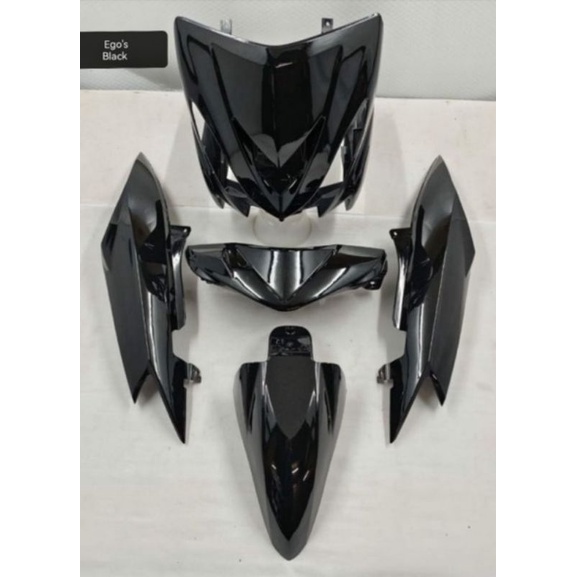 YAMAHA EGO-S EGOS SCOOTER COVER SET M-SEKI BLACK | Shopee Malaysia