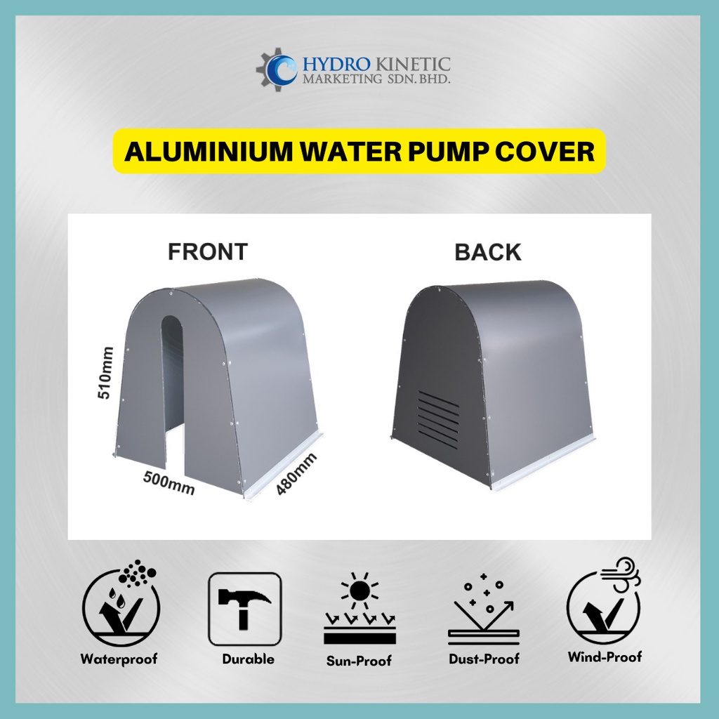 Booster Pump Cover - High Quality Premium Aluminum Water Pump Cover ...