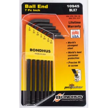 【Ready Stock】Bondhus 10945/10932/10938/10936/10937 【USA🇺🇸 】(Inch Sizes ...