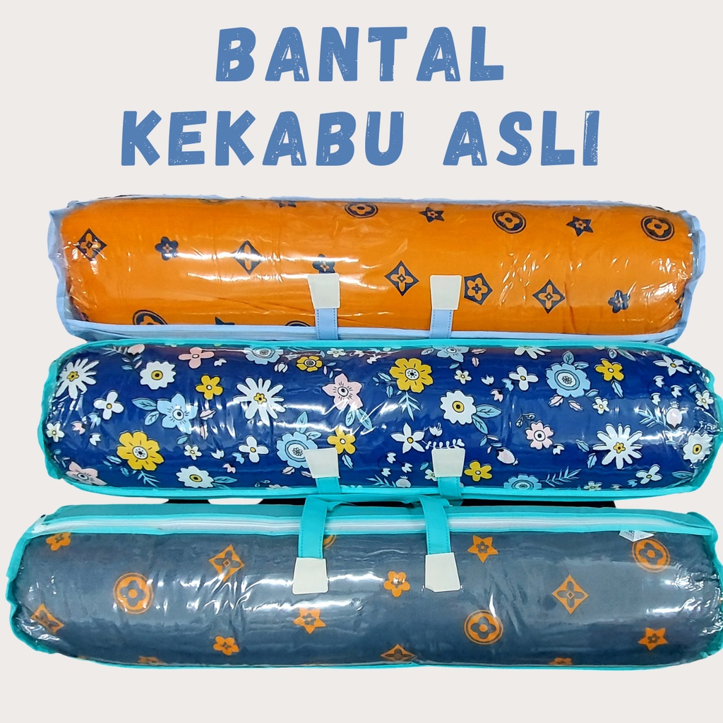 Bantal Peluk Kekabu Asli | Kapok Bolster with Bag 100% Pure Cotton Kekabu | Shopee Malaysia