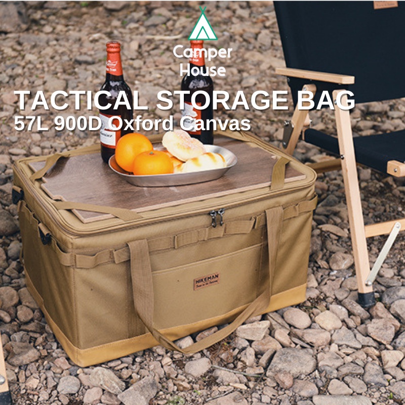 [Ready Stock] HIKEMAN 900D Oxford Canvas Outdoor Equipment Storage Tactical Bag (Khemah ...