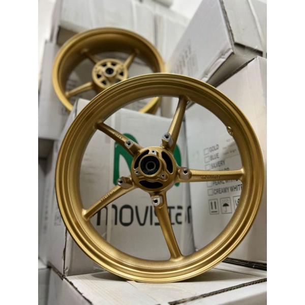 YAMAHA R25 V1 V2 SP522 SPORTRIM FRONT 3.0/3.5 REAR 5.0/5.5 X 17" ENKEI ...
