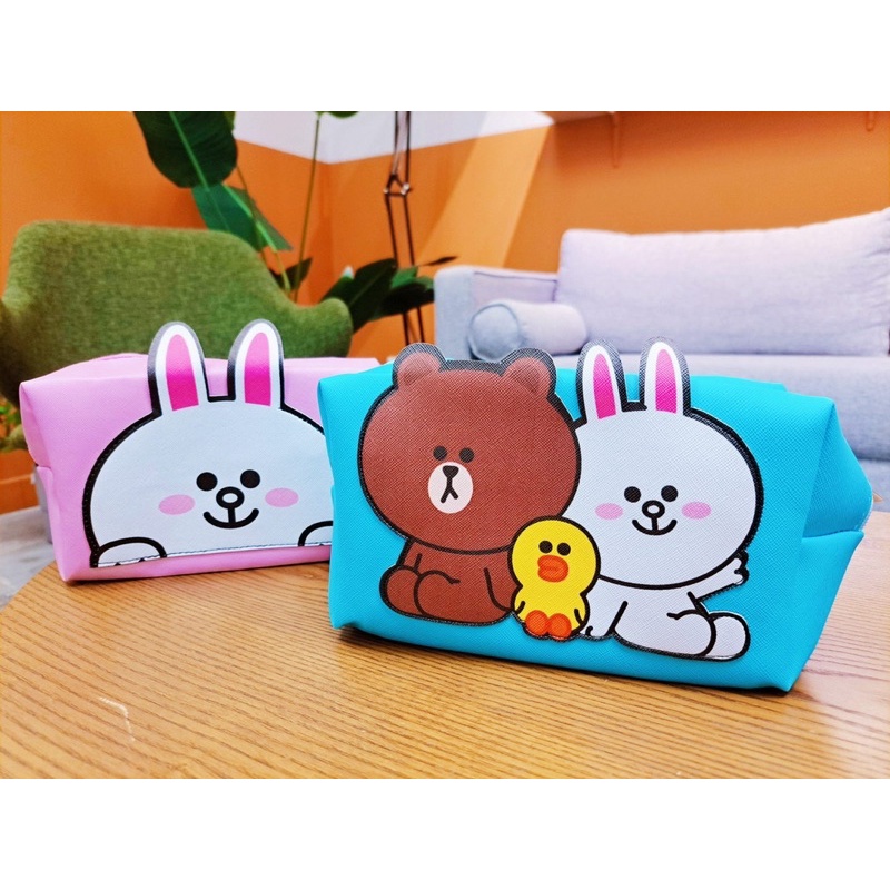 LINE FRIENDS collection pouches / cosmetics pouch | Shopee Malaysia