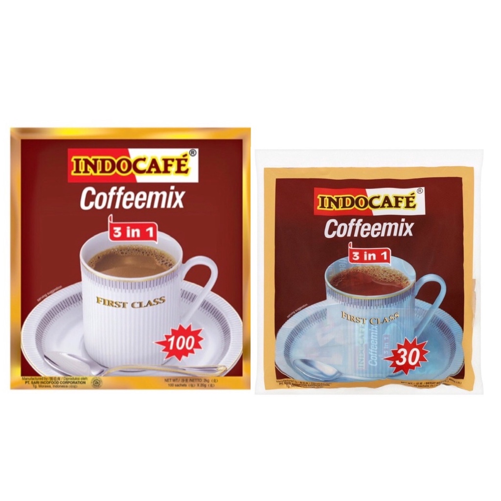 Indocafe Coffeemix 3 in 1 (20g x 30/100sachet) | Shopee Malaysia