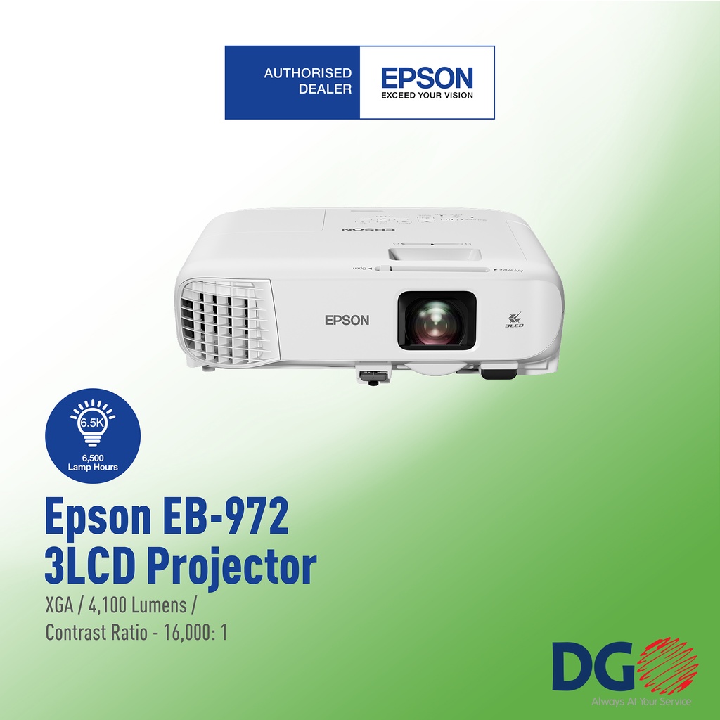 Epson EB-972 XGA 3LCD Projector | Shopee Malaysia