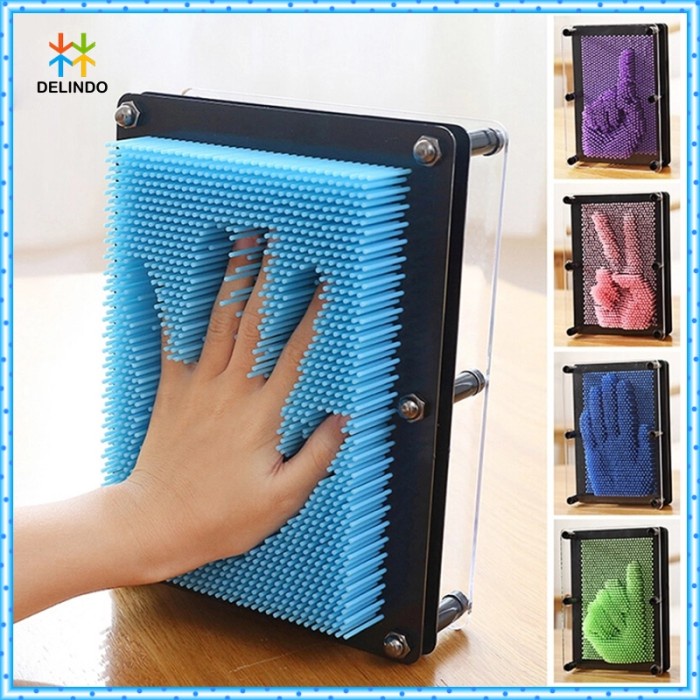 3d Pinart Clone Needle Mold Hand Print Pin Art Kids DIY | Shopee Malaysia
