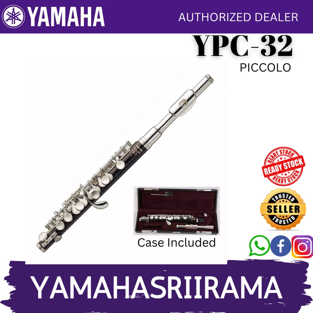 YAMAHA PICCOLO YPC32 Wind Instrument( YPC 32 / YPC-32 ) | Shopee Malaysia