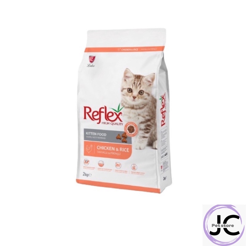 Reflex Kitten Cat Chicken & Rice 2kg | Shopee Malaysia