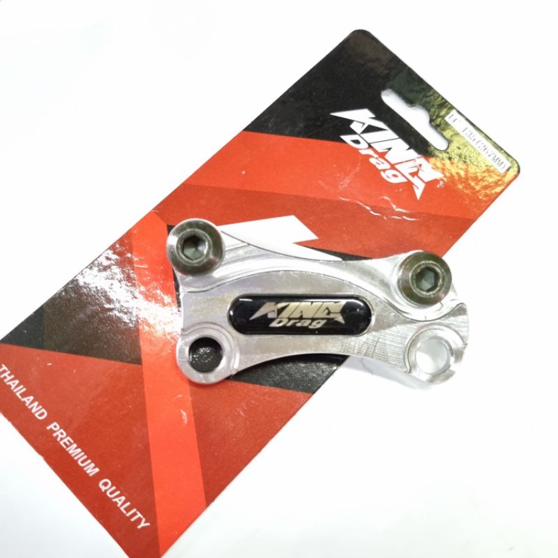 267MM DISC PLATE BRACKET KINGDRAG 267 MM ALLOY CHORM Y15ZR LC135 Y15 LC BRAKET M4 M3 M5 GP5 BAR ...