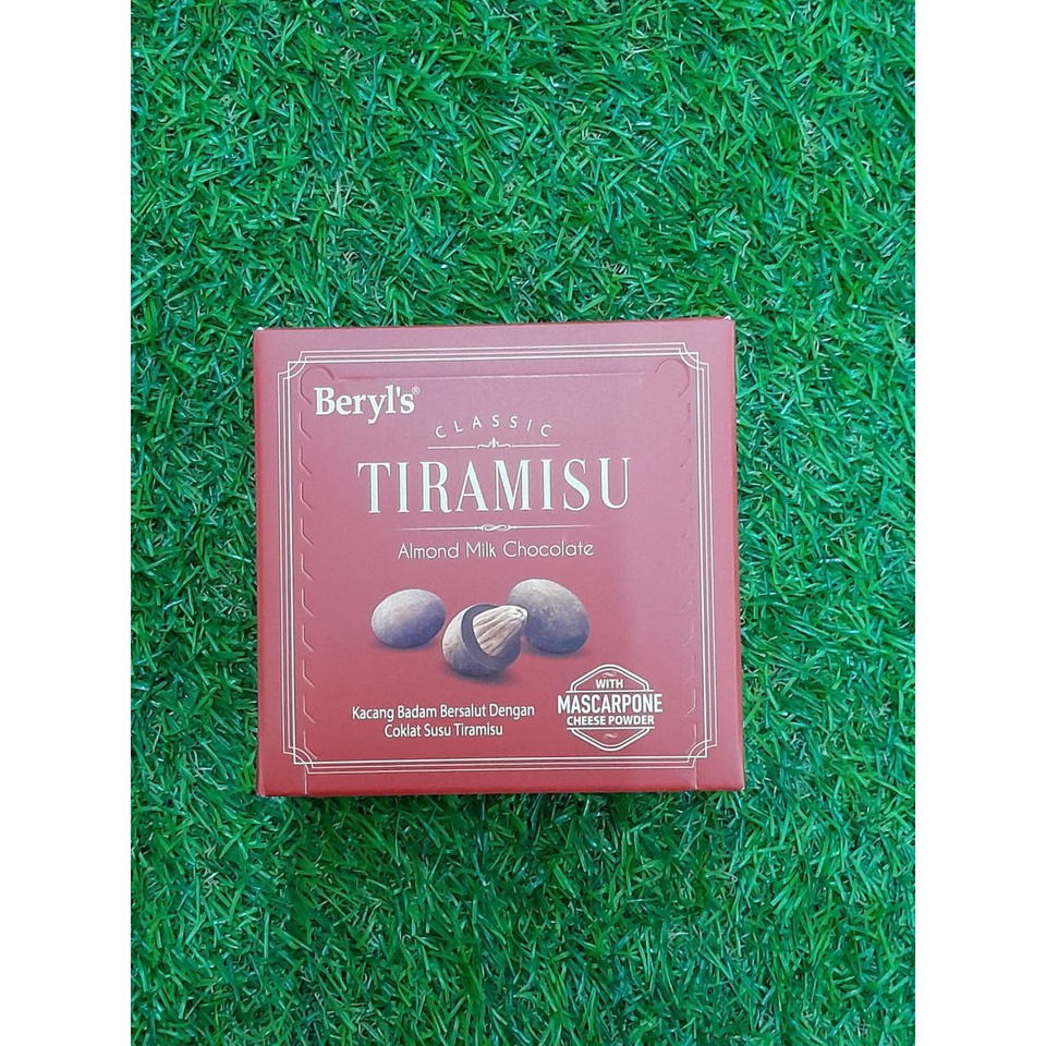 Chocolate Beryls Tiramisu Milk Chocolate Box 65g Coklat | Shopee Malaysia