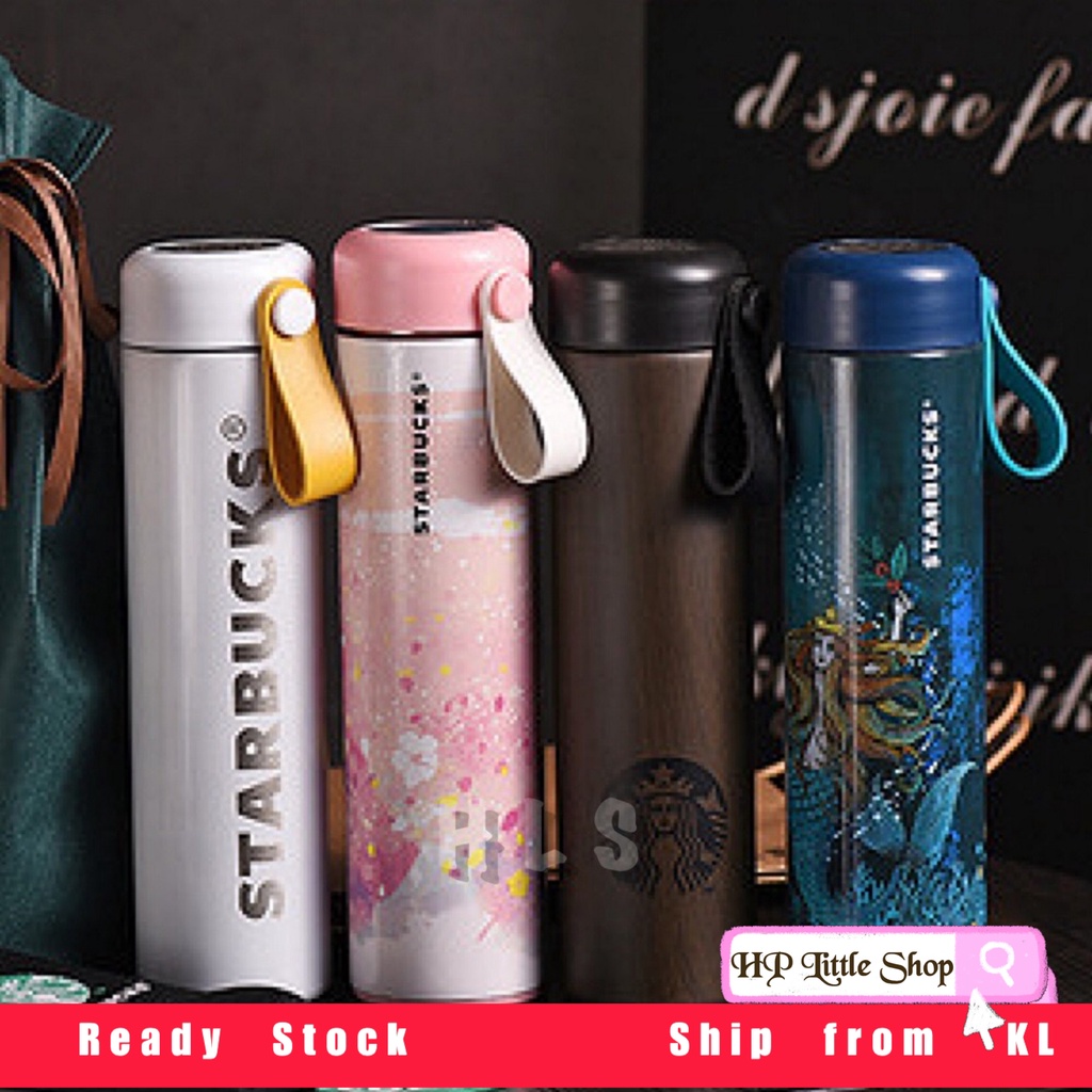 Ready Stock HLS Starbucks Tumbler Stainless Steel Thermal Flask 500ml ...