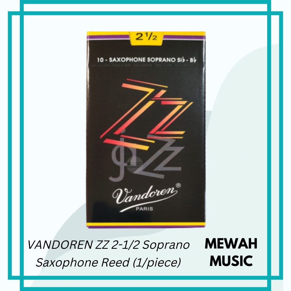 VANDOREN ZZ 2-1/2 Soprano Saxophone Reed (1/piece) | Shopee Malaysia