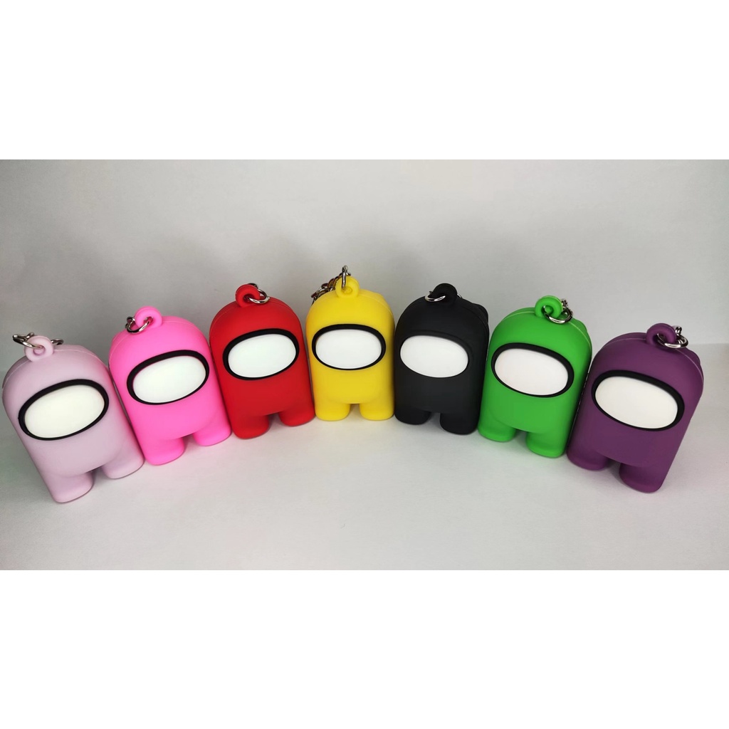 Among Us doll keychain Charm Bag Pendant Among us keychain | Shopee ...