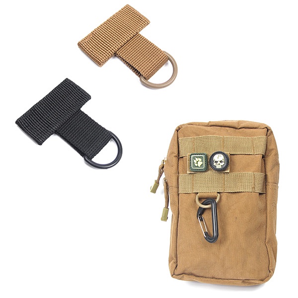 Molle Attachment T Shaped Velcro Hook Outdoor Tactical Nylon Webbing ...