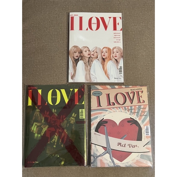 (G)I-DLE - I love Sealed ALBUM + FOLDED POSTER GIDLE NXDE IDR ALBUM ...