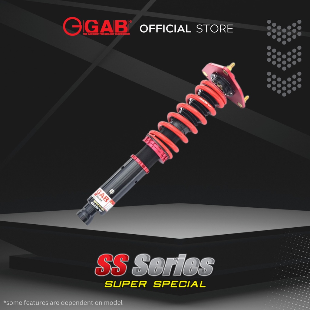 GAB SS Series Perodua Myvi Adjustable Absorber High Low Soft Hard 32 ...