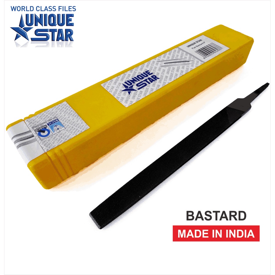 Unique STAR Flat File Bastard 8 Inch - Coarse Flat File - INDIA ...