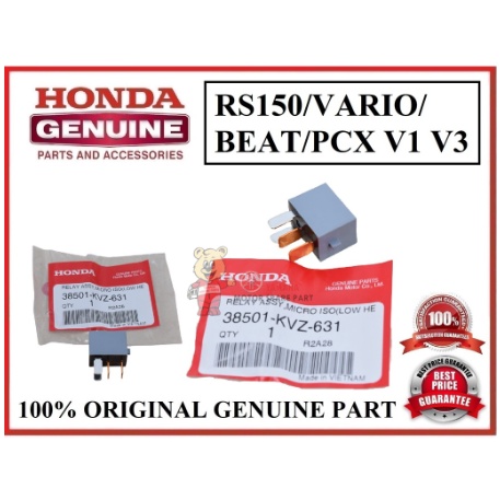 (100% ORIGINAL) HONDA VARIO / RS150 / PCX150 / BEAT POWER RELAY ...
