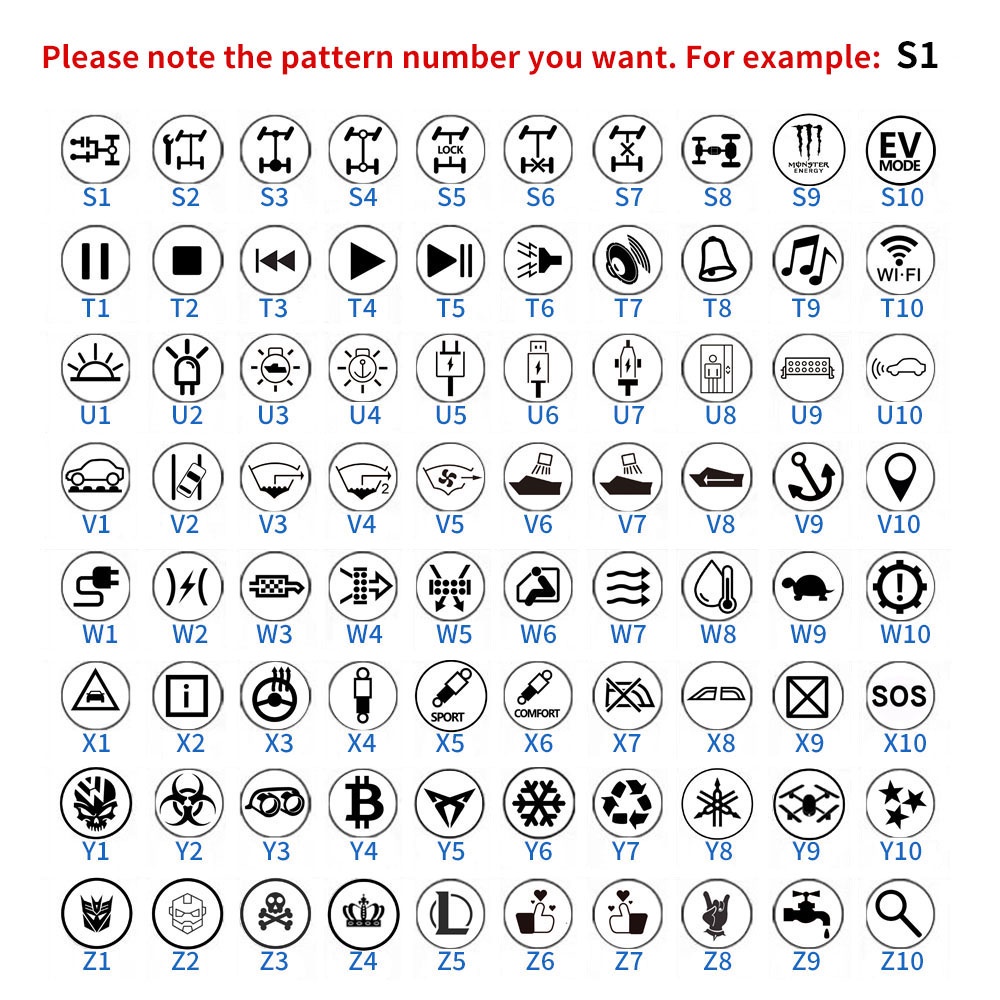 16mm Customizable Symbols Metal Push Button Switch With LED Lamp Flat ...