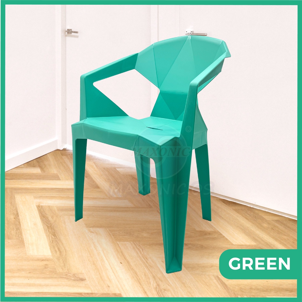 MAXONIC MODERN ARMREST CHAIR | KERUSI MODEN | KERUSI PLASTIK SANDAR ...