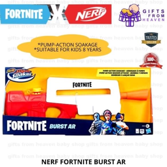100% AUTHENTIC HASBRO NERF FORTNITE BURST AR | Shopee Malaysia
