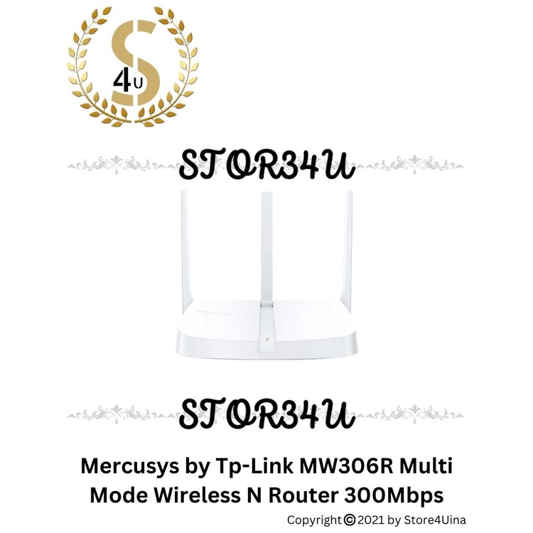 Mercusys by Tp-Link MW306R Multi Mode Wireless N Router 300Mbps ...