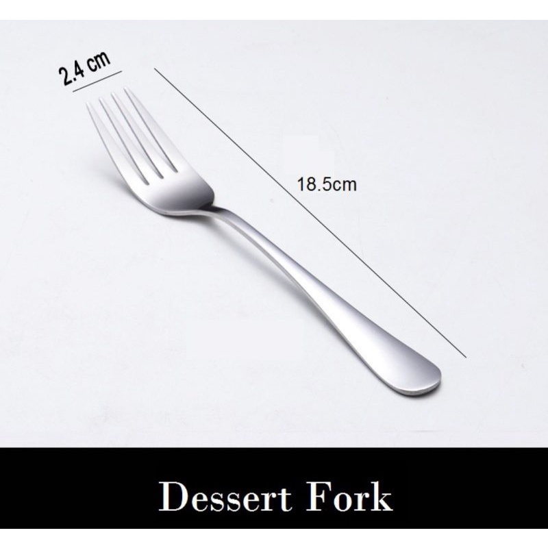 Thick Stainless Steel 838 Hotel Quality Table Fork Set 12pcs/pack ...