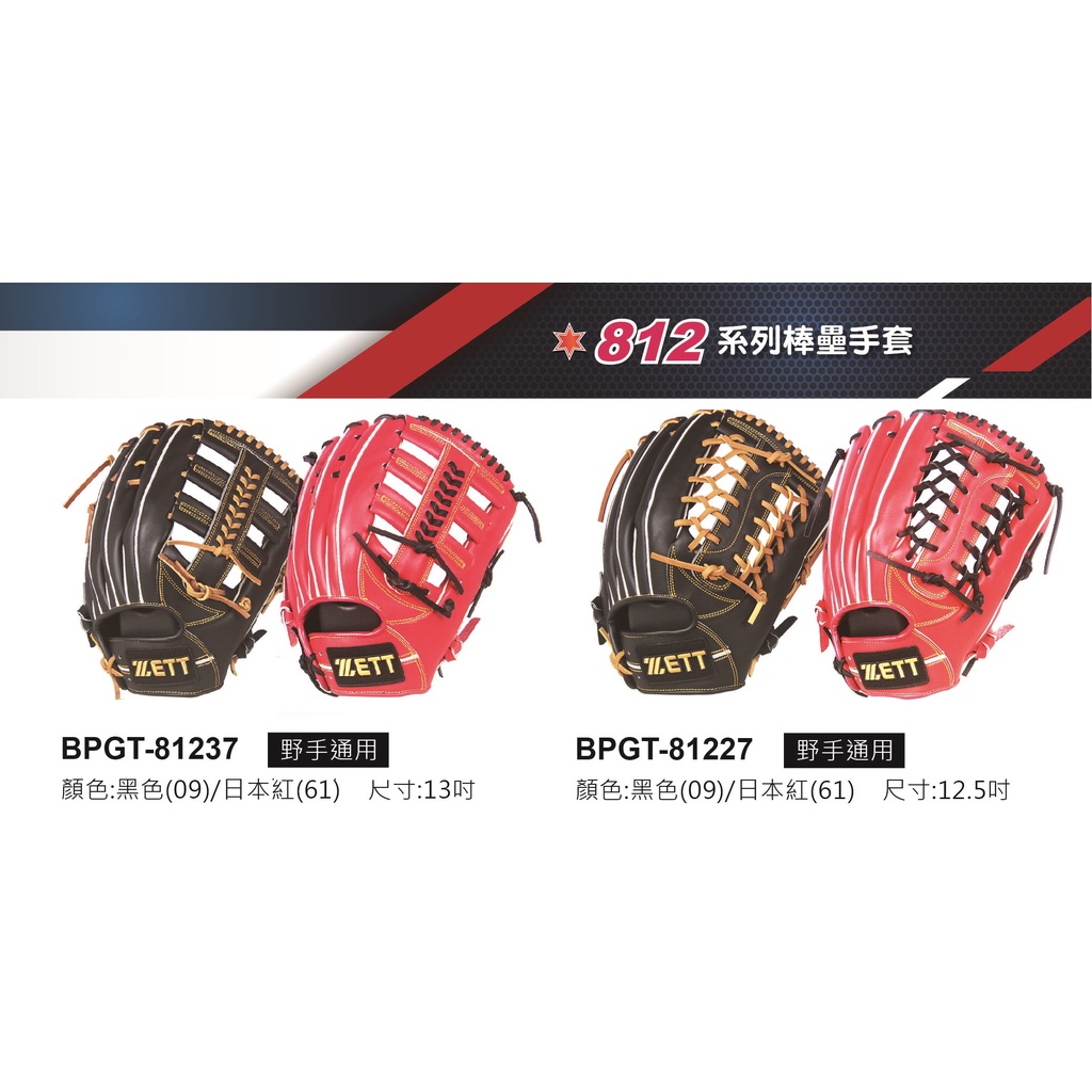 ZETT Baseball Softball Cowhide Outfield Catch Forehand Backhand Left ...