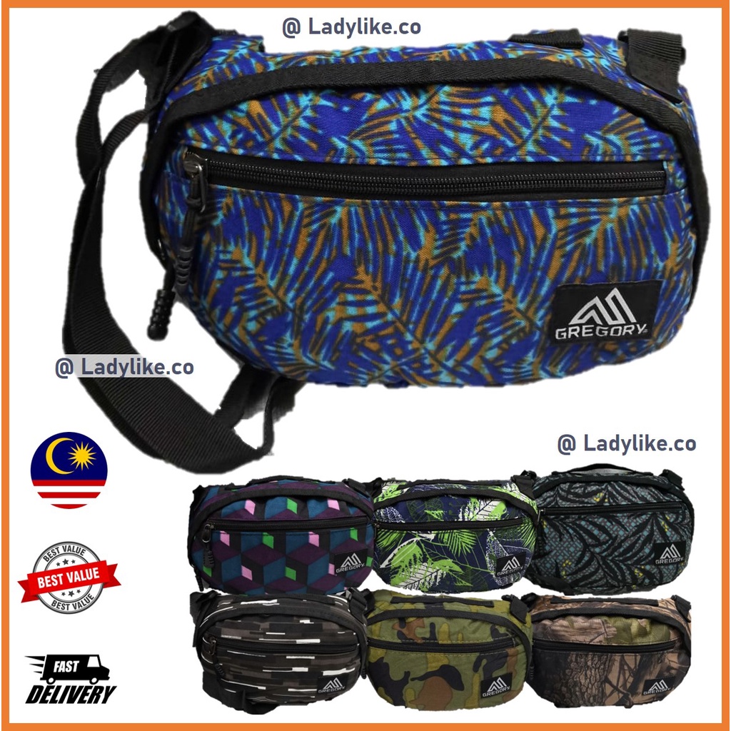 GREGORY BAG USA Sling Bag Lelaki Shoulder Bag Fashion Tropicana ...