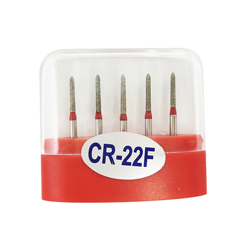 5Pcs/box Dental Diamond Burs Drill for High Speed Handpiece Dental Tools Polishing Drills BR SF ...
