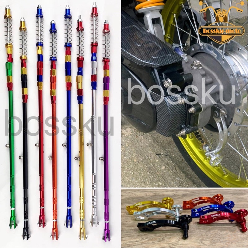 UNIVERSAL BRAKE CAM LEVER BRAKE ROD ADJUSTABLE W100 EX5 DREAM CLASS ...