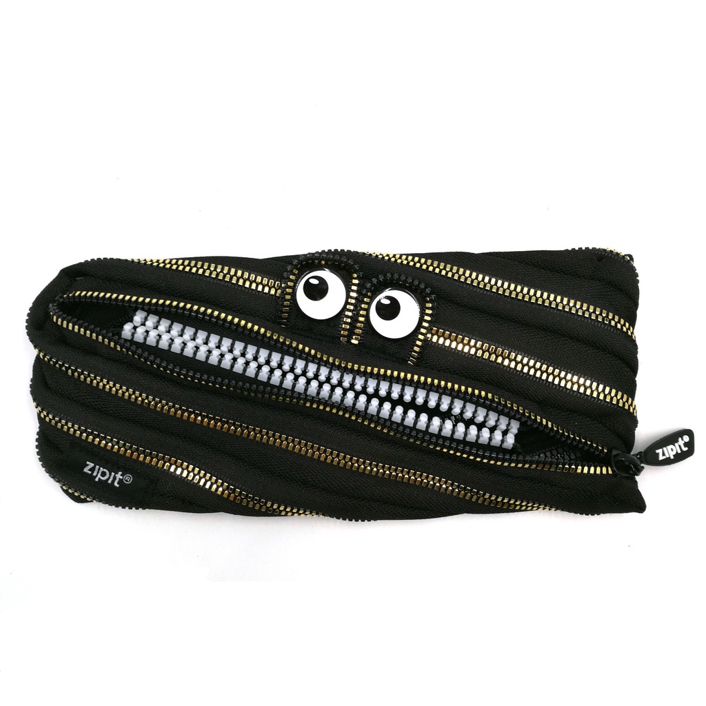 Zipit Monster Pouch, Special Edition - Black & Gold Teeth | Shopee Malaysia
