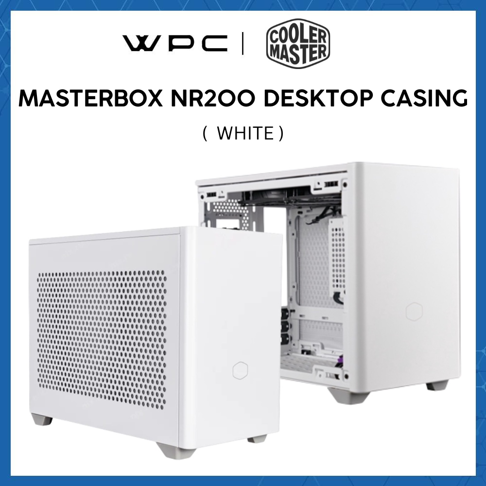 COOLER MASTER MASTERBOX NR200 DESKTOP CASING ( MCB-NR200-WNNN-S00 ...
