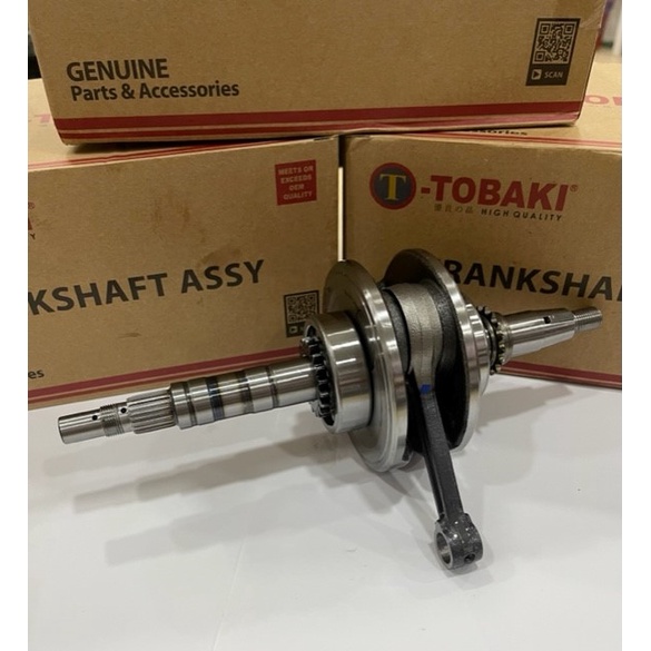 TOBAKI CRANK SHAFT HONDA FUTURE 125 CRANKSHAFT ASSY SET (13000-KYZ-900 ...