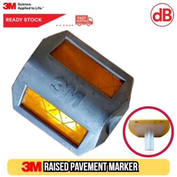 ( Ready Stock ) RPM- 3M Raised Pavement Marker (RPM) (PLASTIC ...