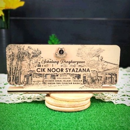 Hadiah / cenderahati / gift unik ukiran atas playwood berkualiti ...