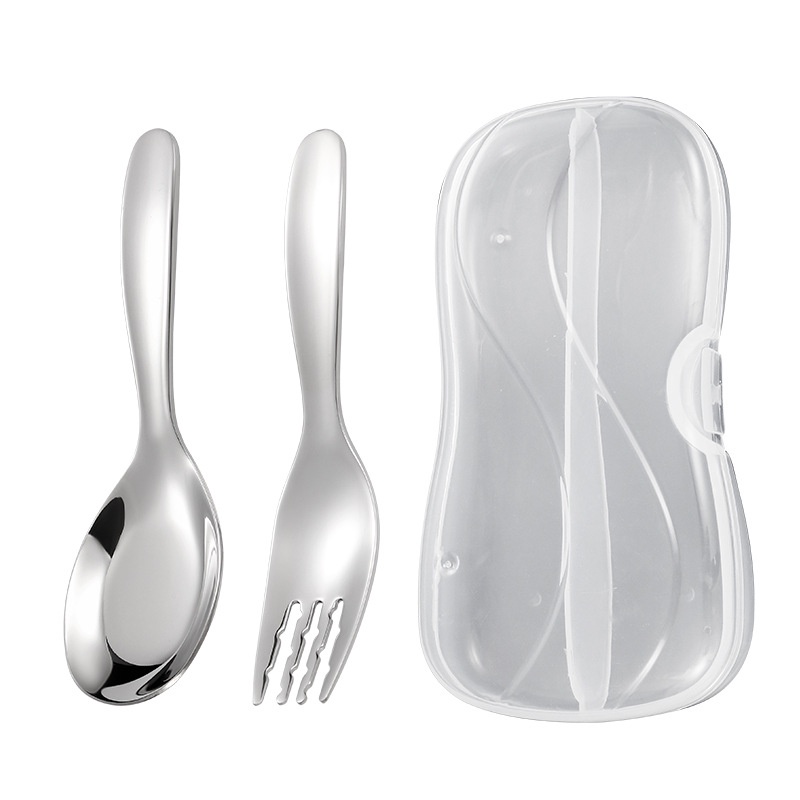 Children Tableware Set Food Grade 316 Stainless Steel Children's Spoon ...