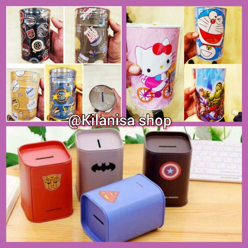 🔥Ready Stock🔥Tabung Duit / Tabung Syilling / Coin Box / Saving Box ...