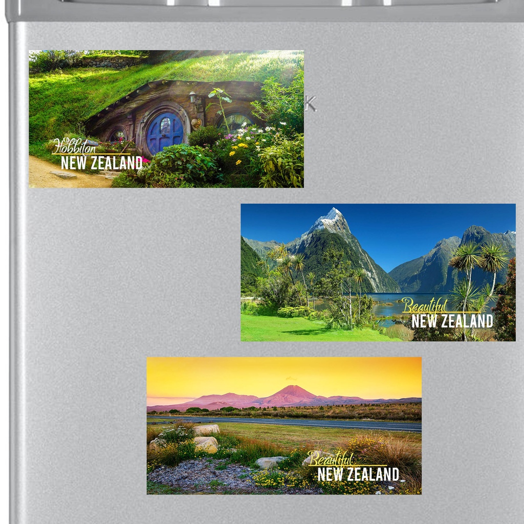 New Zealand Auckland Gift Souvenir Fridge Magnet Sheet 10 cm x 5 cm ...