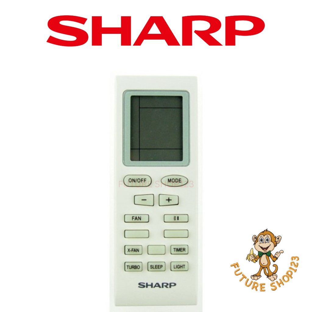 Sharp Aircon Remote Control YB1FA Replacement | Shopee Malaysia