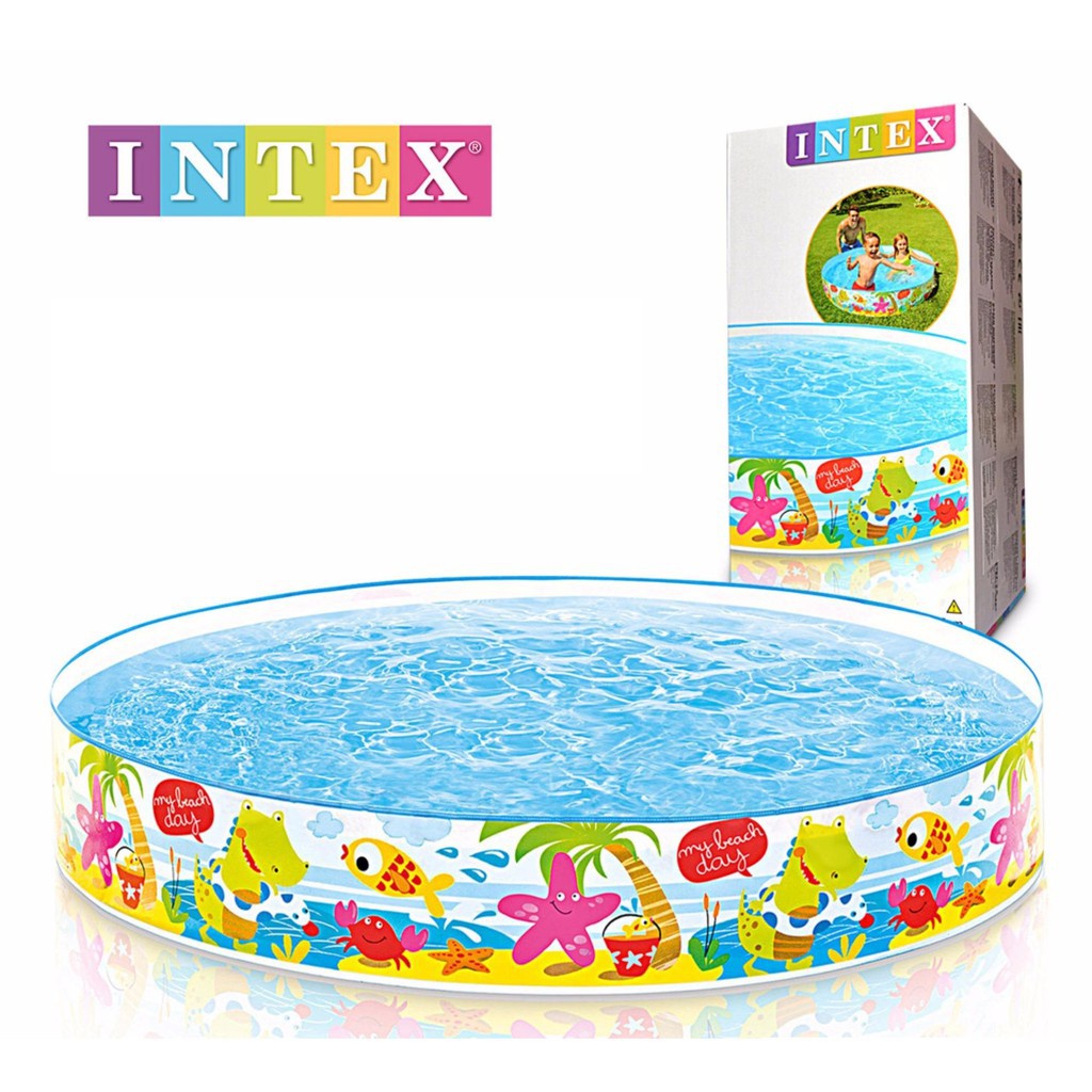 Mini Plastic Swimming Pool For Kids/Family INTEX Snapset Pool (1.52m x ...