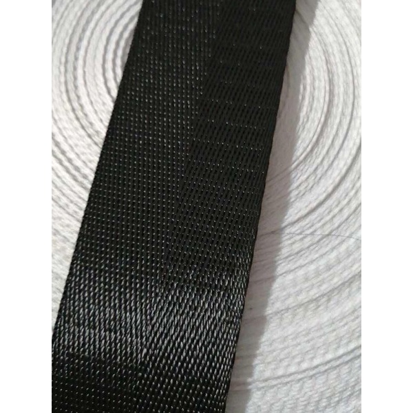 Tali Webbing Polyester Nylon Warna Hitam Pelbagai Saiz | Shopee Malaysia
