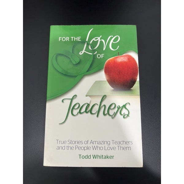 For The Love of Teachers - Todd Whitaker (Education) | Shopee Malaysia