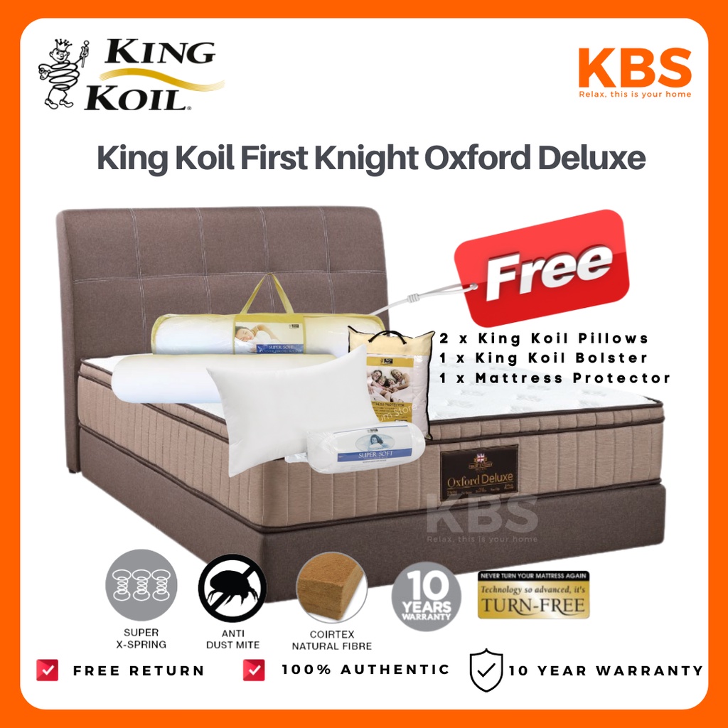 (FREE Shipping) KingKoil 100% AUTHENTIC First Knight by KingKoil Oxford ...