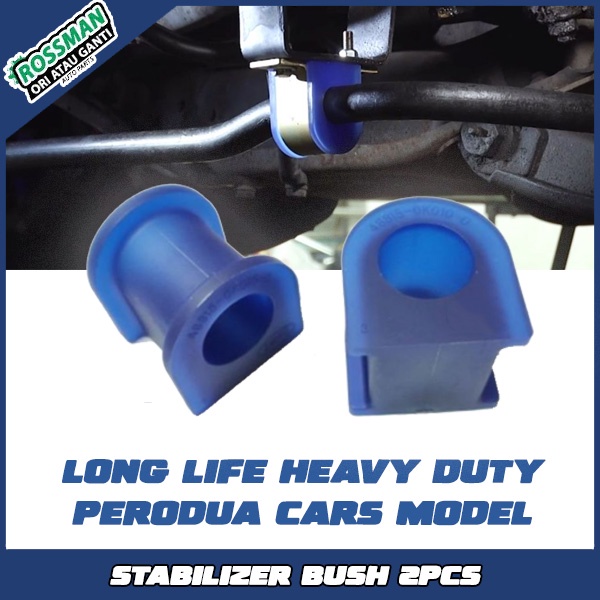 Heavy Duty Silicone Stabilizer Sway Bar Bush 2pcs For Perodua Myvi ...