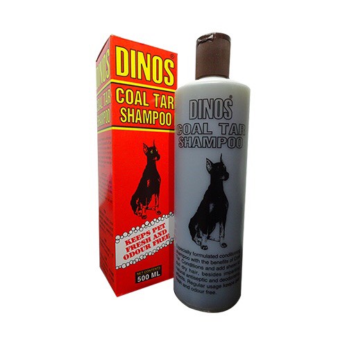 Dinos Medicated Shampoo For Dogs (Medicated Sulfur / Medicated / Coal ...